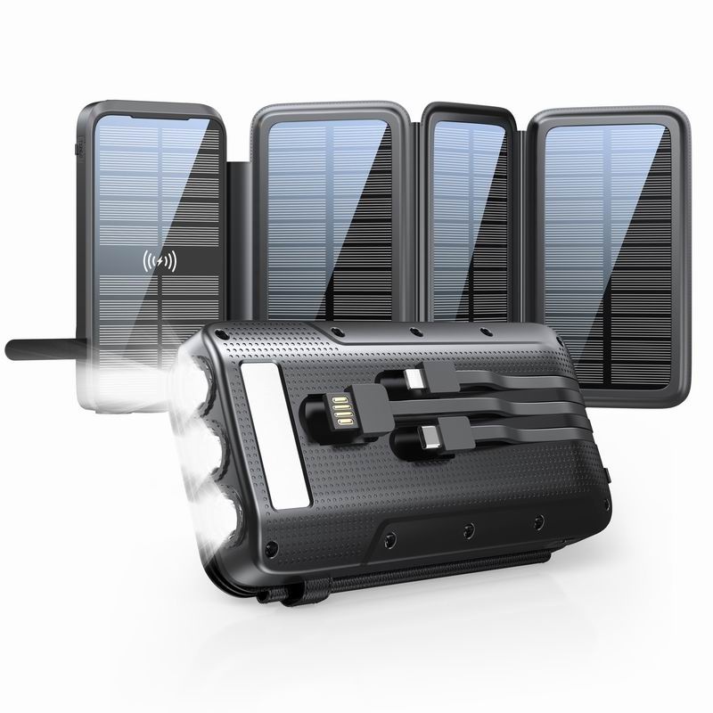 Folding Solar Power Bank